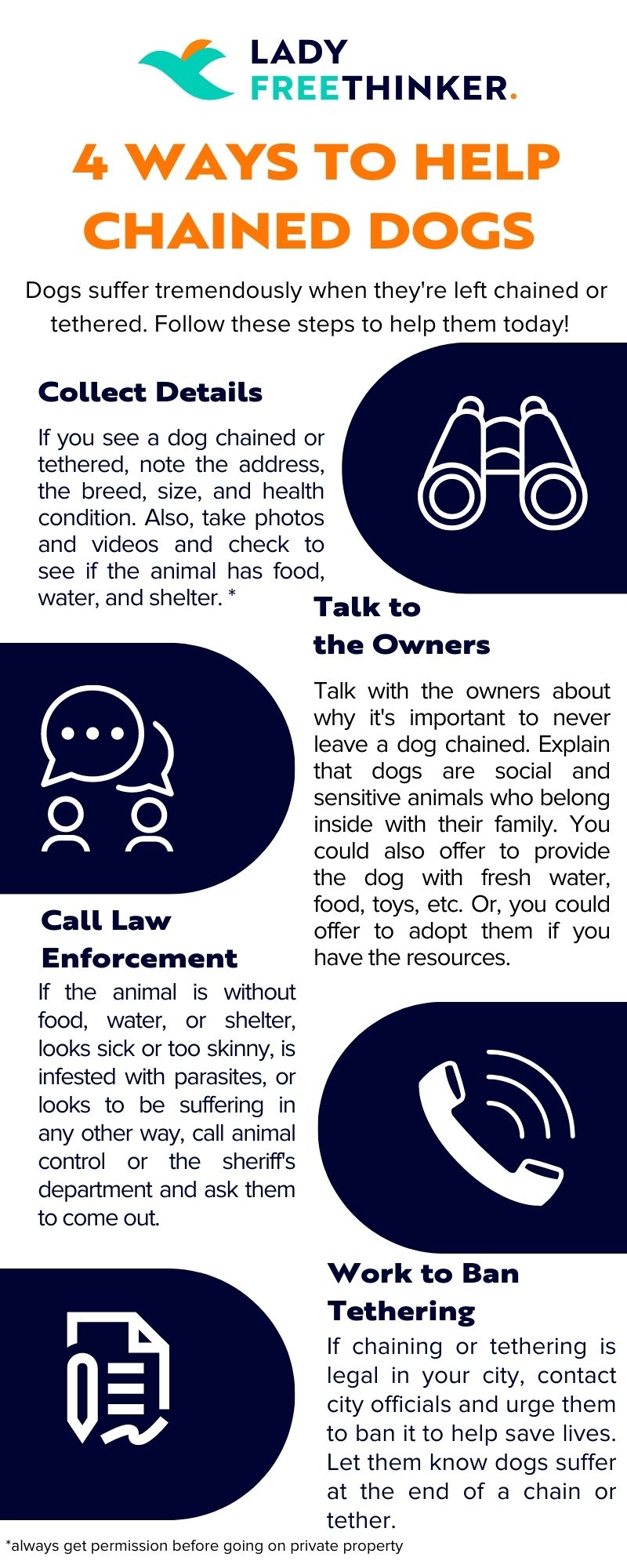 How To Help Dogs on LFT's 'Unchain a Dog' Day